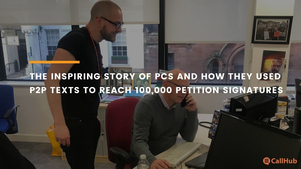 How PCS Used P2P Texts to Reach 100,000 Petition Signatures