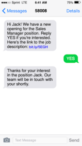 The Secret to Crafting Compelling Recruiting Text Messages