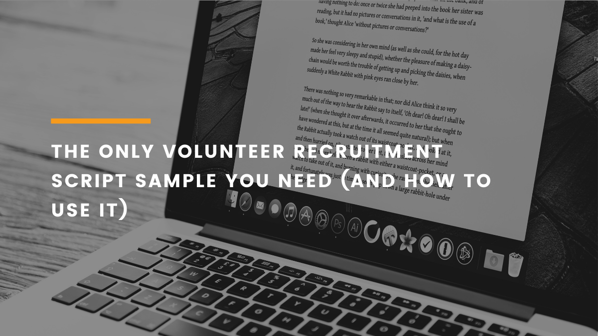 The Only Volunteer Recruitment Sample Script You Need