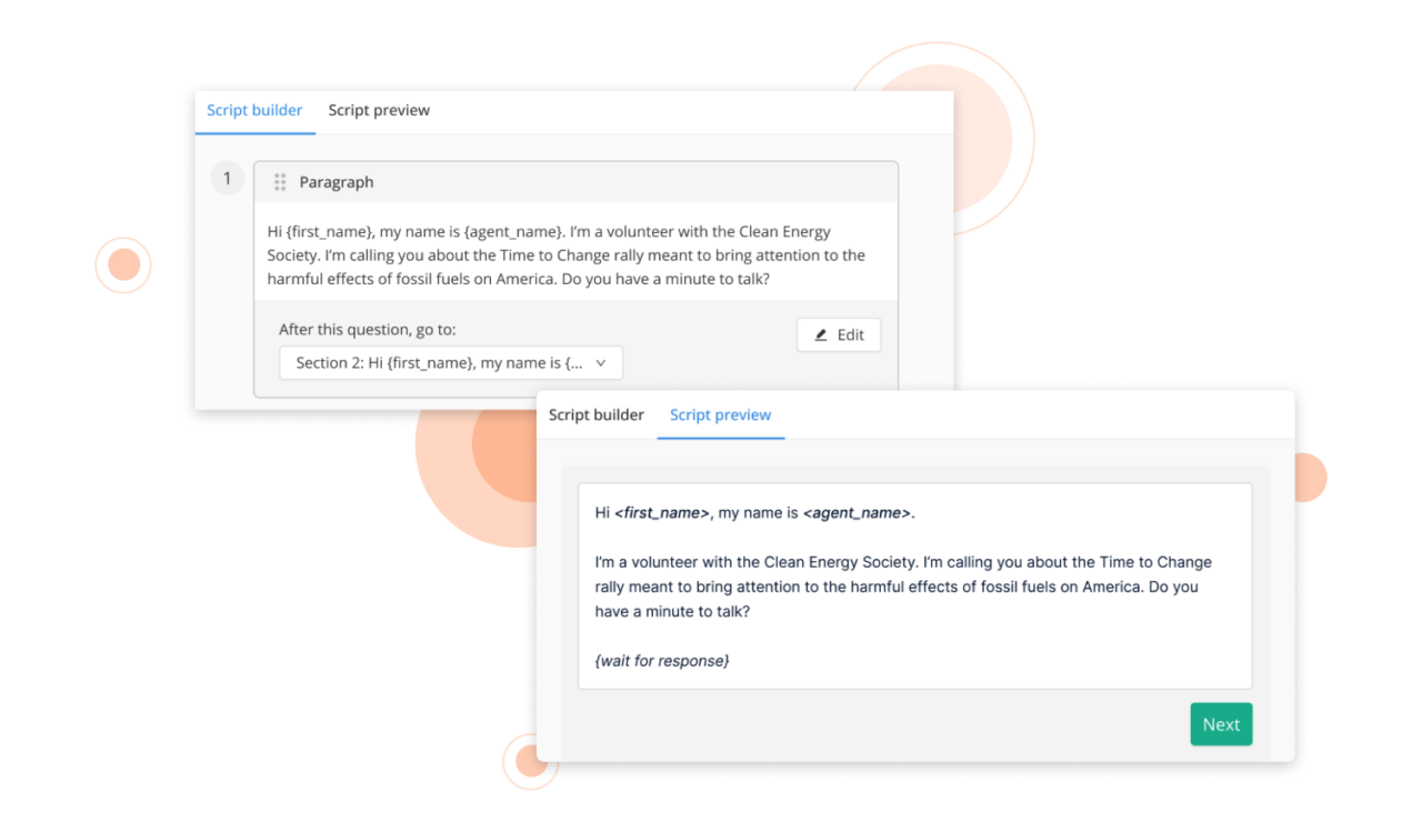 Branching Scripts | Dynamic Scripts | Interactive Scripts | CallHub